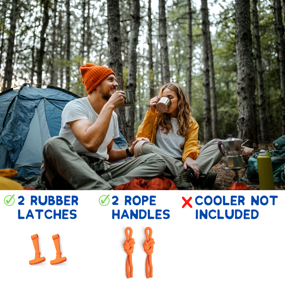 Blaze Orange Latch Kit for YETI and RTIC Coolers – Above Sea Level ...